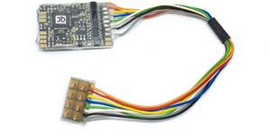 tOm 02010218 - Lokommander II Mini W22 8Pins Nem652 8 draden 10x AUX (53) ETS Modelspoor