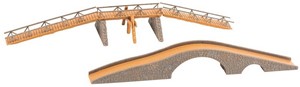 Faller 120526 H0 - 2 Voetgangersbruggen (Poly Bag) ETS Modelspoor