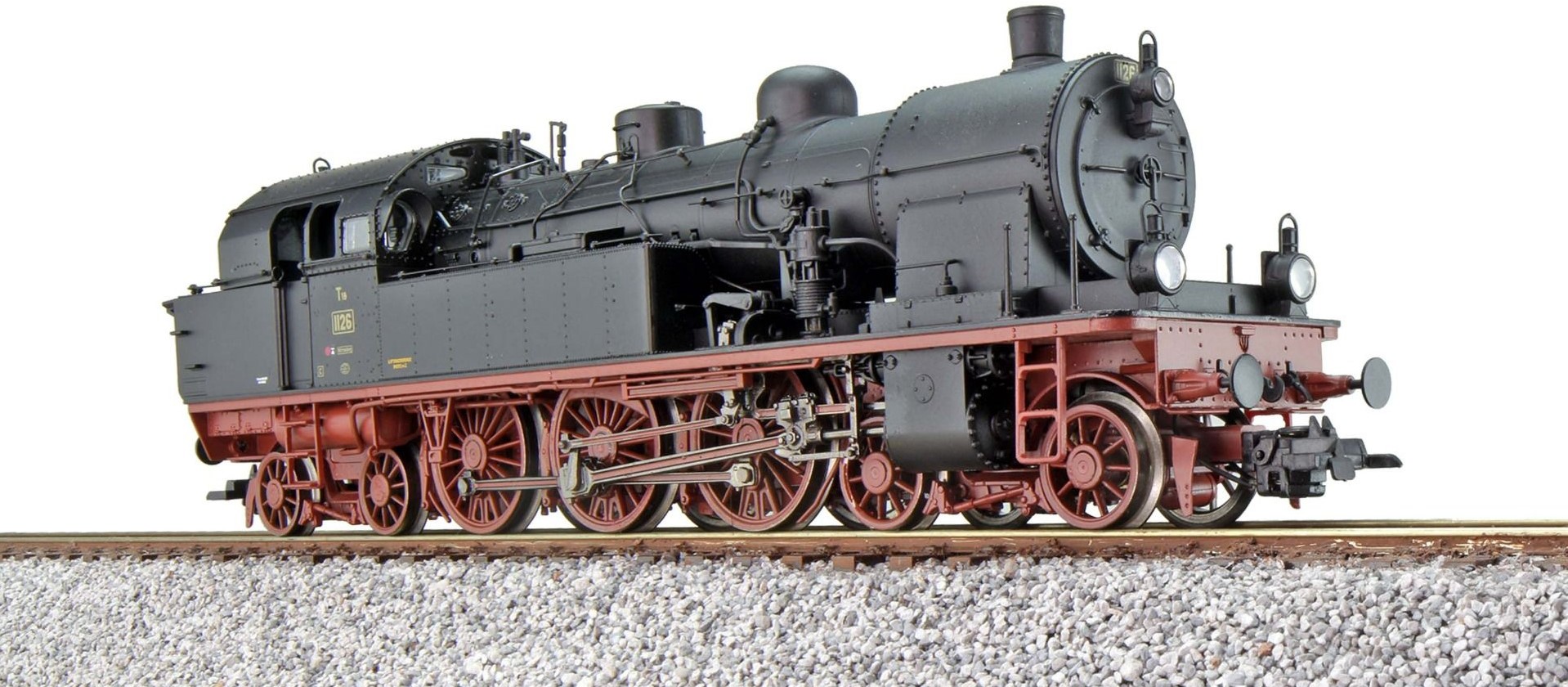 ESU X 31185 - Dampflok, H0, T18, 1126 K. wü StsB, Schwarz, Ep I ...