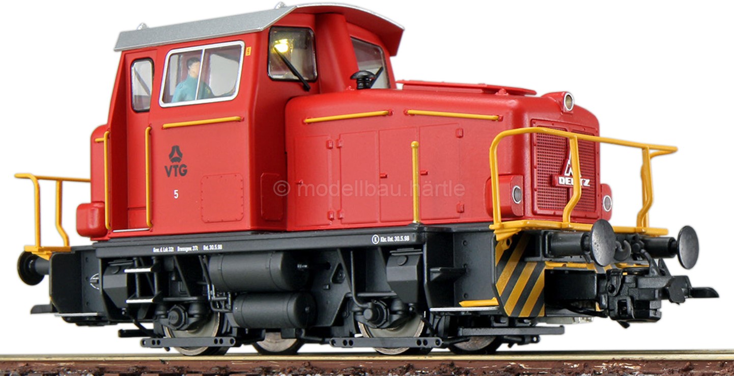 ESU 31435 H0 - Diesellok, H0, KG230, 5 VTG , rot, Ep V, LokSound ...