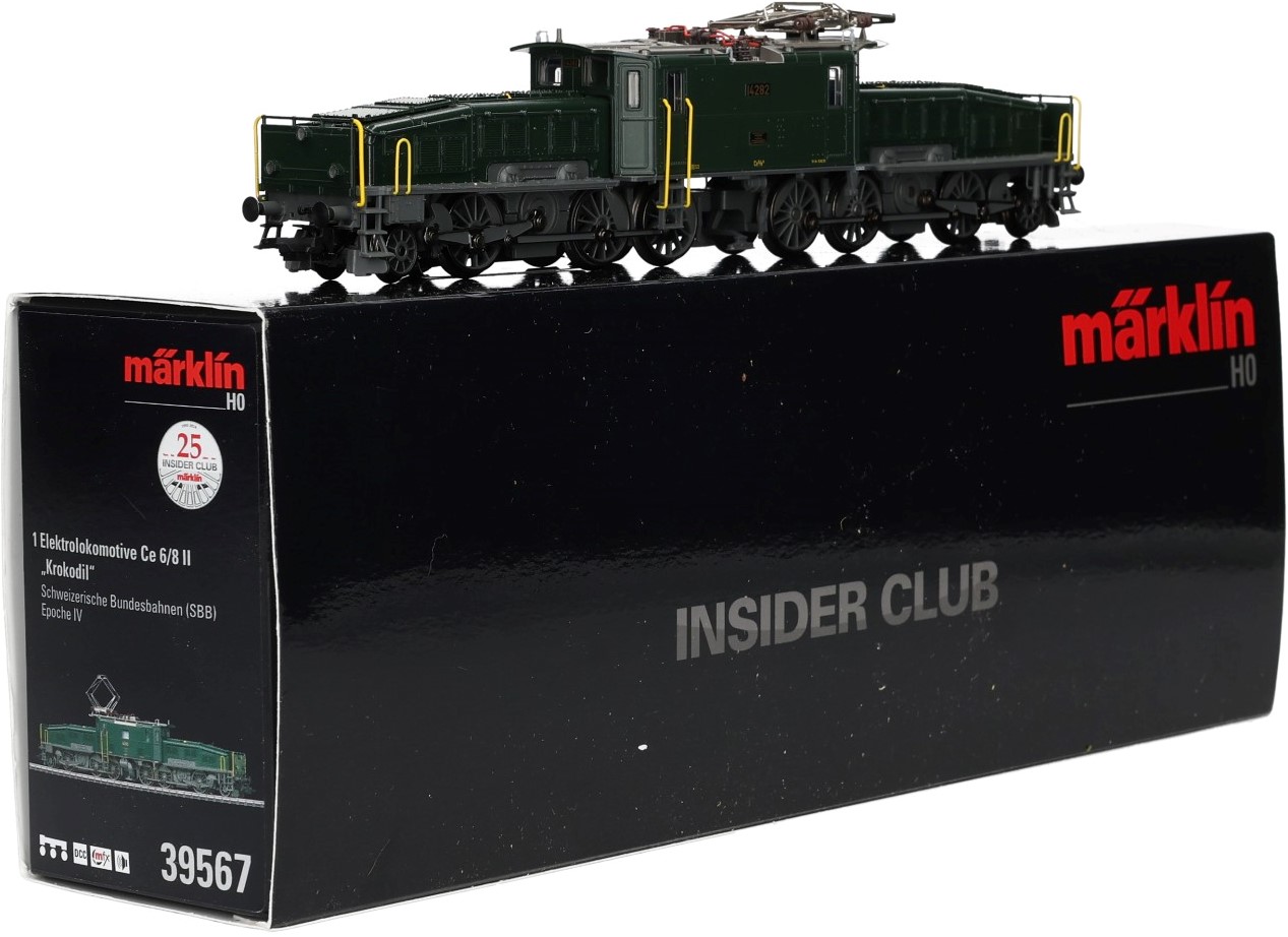 Märklin 39567 H0 - Elektrische locomotief Ce 6/8 II Krokodil" mfx+ Sound SBB" ETS Modelspoor