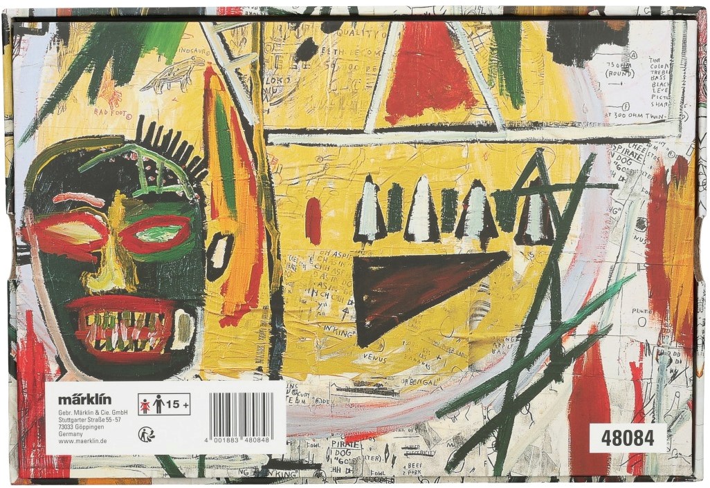 Märklin 48084 H0 - Gesloten Goederenwagon Message Wagon Jean-Michel Basquiat ETS Modelspoor