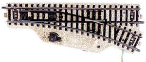 Märklin 5204gr H0 - M-Rails Elektrische Wissel Rechts ETS Modelspoor