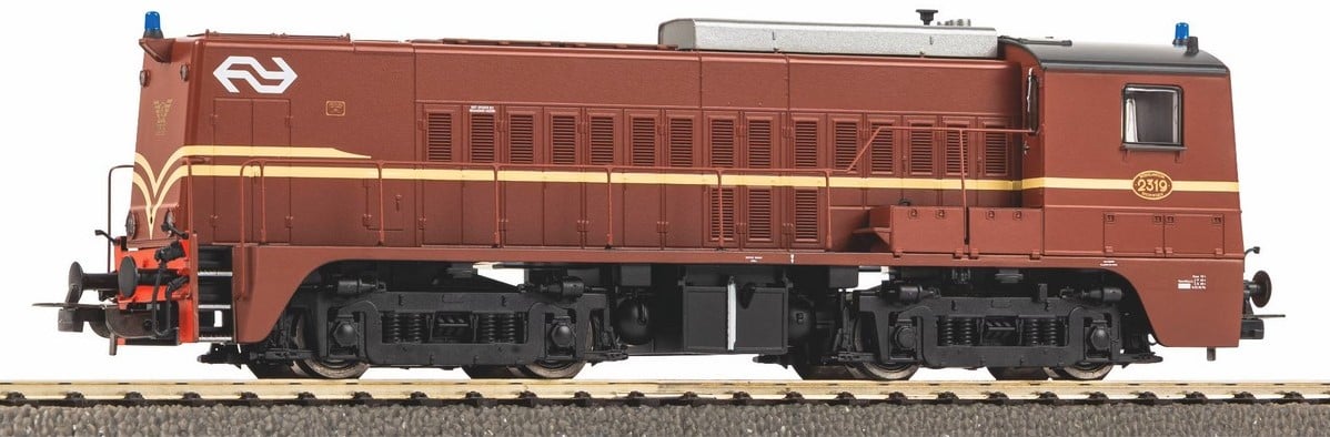 Piko 52989 H0 - Diesellok Rh 2200 braun NS III + DSS PluX22 ETS Modelspoor