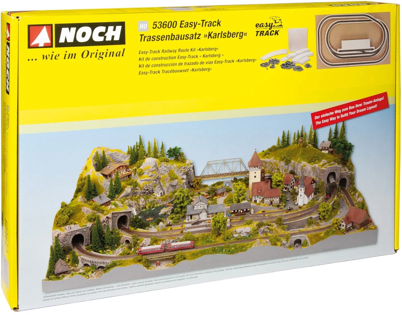 Noch 53600 H0 - Easy-Track Routepakket Karlsberg ETS Modelspoor