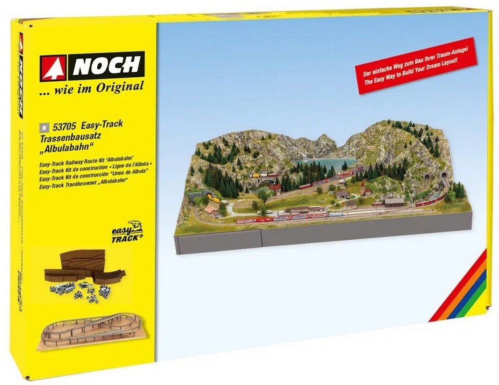 Noch 53705 N - Albulabahn Easy-Track ETS Modelspoor