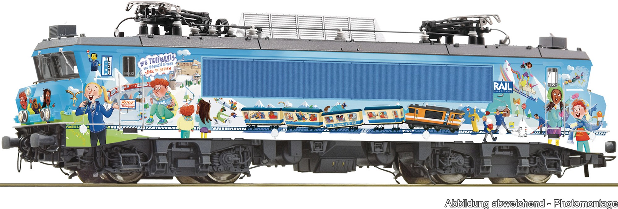 Roco 7510089 H0 - E-Lok 1600 Electric locomotive 9902, Railexperts ...