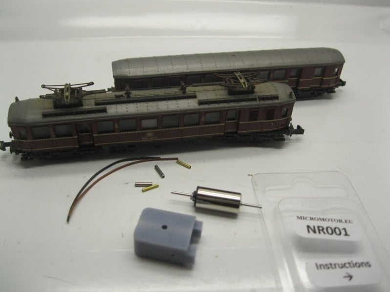 Micromotor.eu NR001 N - Roco 85020 Motor BR43, BR44, SNCF 150X, E44.5 ...