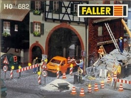 Faller 682 H0 - Bouwplaats Set ETS Modelspoor