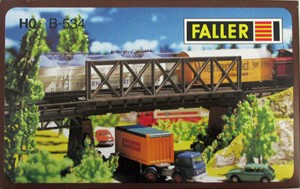 Faller B-534 H0 - Stalen Brug ETS Modelspoor