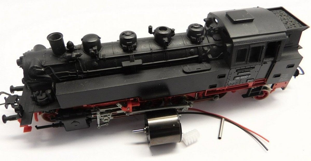 Micromotor.eu HP010G H0 - Piko (Gützold) BR 86, BN 150 ETS Modelspoor