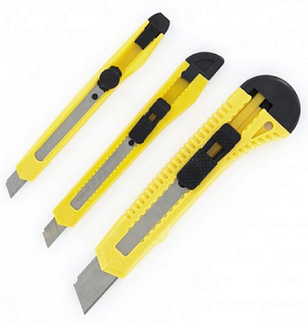 Hobbytime Tools HT1001 - RAZOR KNIFE SET – 3 PIECES ETS Modelspoor