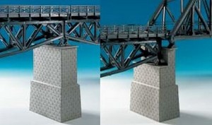 Kibri 9752 H0 - Universele Brug Middenpijler 1stuks ETS Modelspoor