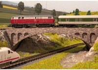 Noch 44380 Z - Stenen boogbrug ETS Modelspoor