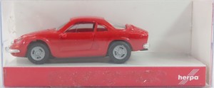Herpa H0 - Renault Alpine Rood ETS Modelspoor