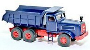 Wiking 866 38 33 H0 - Kaelbie Kiepwagen Donker Blauw ETS Modelspoor