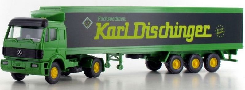 Wiking 984 H0 - Mercedes Benz Vrachtwagen met Trailer "Karl Dischinger ...